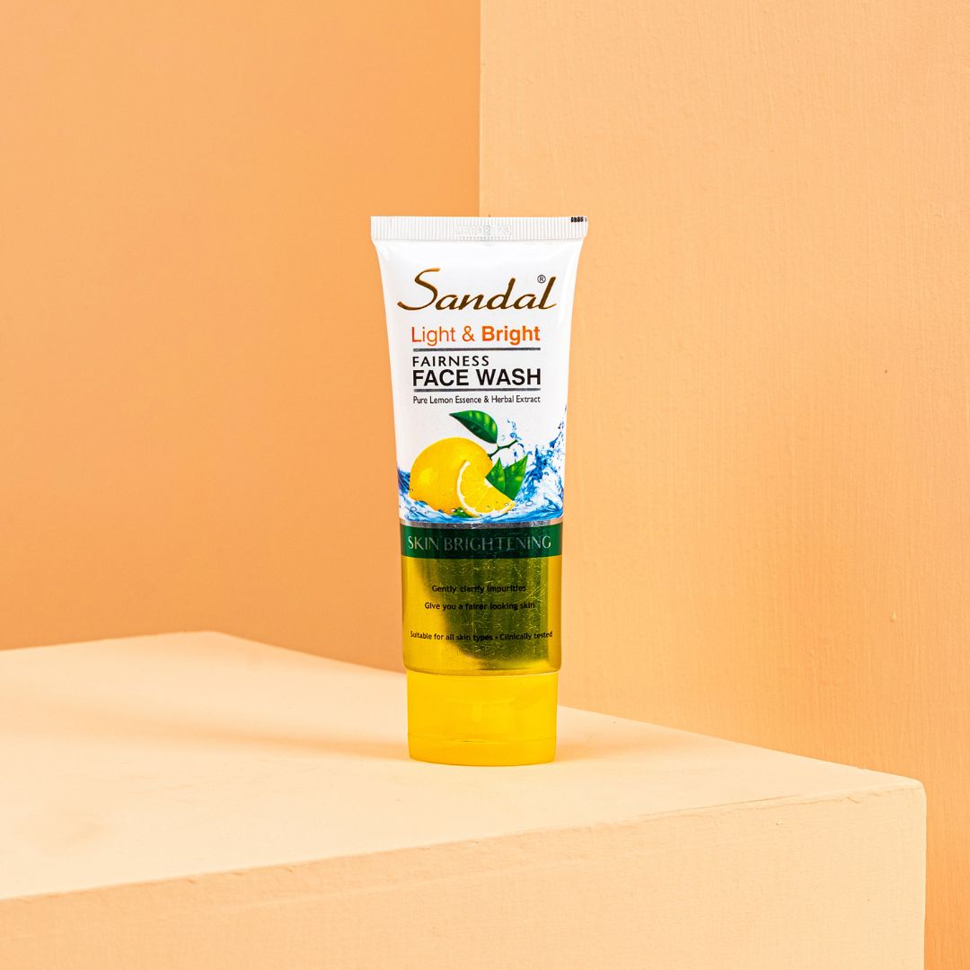 Sandal Light & Bright Cleansing Face Wash – sandalonline